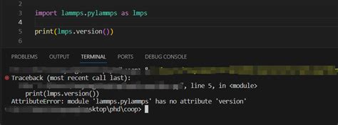 Unable To Find Cmake Folder When Installing Lammps Python Module