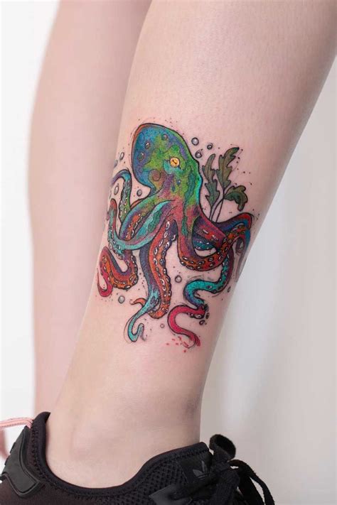 Octopus Tattoo Meaning And Symbolism Dive Into Deep Waters