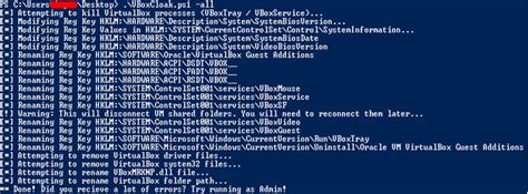“vboxcloak” Hiding Virtualbox From Malware Kyle Cuccis Cyber Ramblings