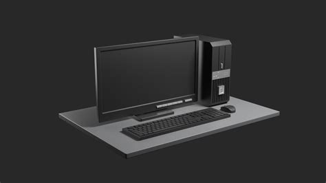 Computer 3d Model Cgtrader
