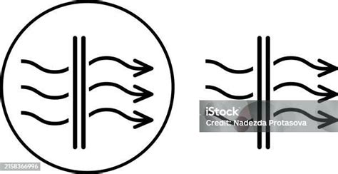 오른쪽 화살표가 있는 아이콘입니다 세 개의 화살표 아이콘은 통기성 소재 또는 가죽을 나타냅니다 투명한 배경에 벡터 아이콘의