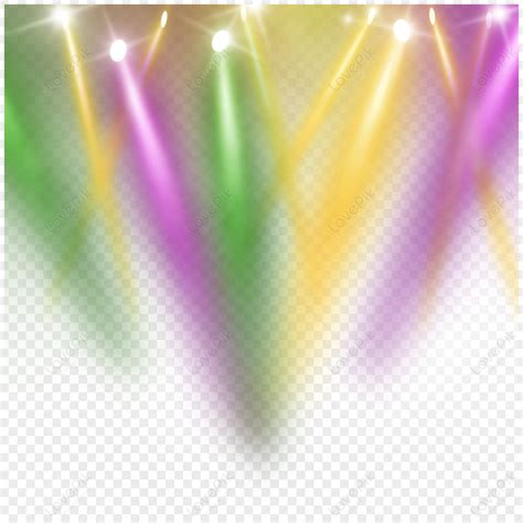 녹색 노란색과 분홍색 스포트라이트 그라데이션 일러스트 무대 조명 효과데이트초록 Png 일러스트 무료 다운로드 Lovepik