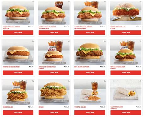 Kfc Philippines Menu Prices 2024