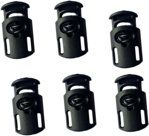 200 Pcs Drawstring End Stopper Diy Rope End Toggle String Locking Pin Plastic Cord Locks String