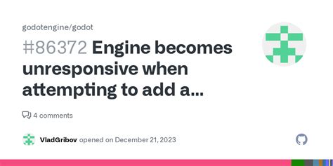 Engine Becomes Unresponsive When Attempting To Add A Physics Element To
