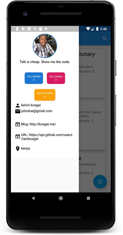 Github Iamkosgeigitsearch An Android Application Consuming The Github Api To Search And View
