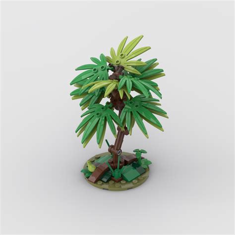 Lego Moc Tropical Tree By Fantasts Rebrickable Build With Lego
