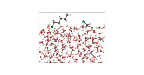 Methyl And Pentyl Chloride In A Microhydrated Environment And At The Liquid Water−vapor