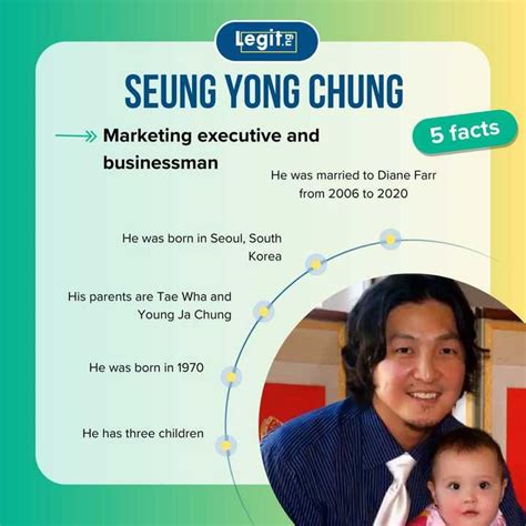 Who Is Seung Yong Chung Meet Diane Farrs Ex Husband Legit Ng