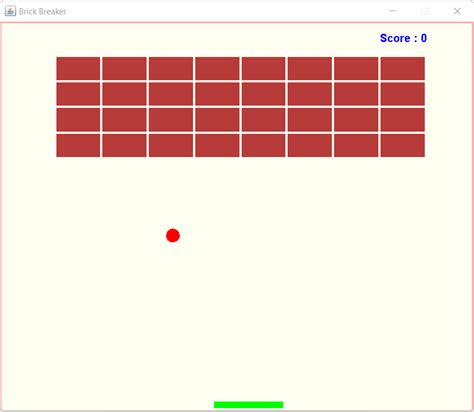 Github Nachiket04brick Breaker Game