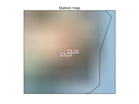 → plot station map — msnoise a python package for monitoring seismic