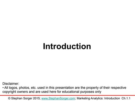 Marketinganalytics Ch1 Introduction V1 Ppt