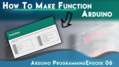 How To Make Function In Arduino And Vary Easy YouTube How To Make Function In Arduino And Vary Easy YouTube