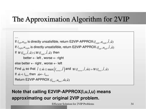 Ppt Efficient Solutions For 2 Variables Per Constraint Integer