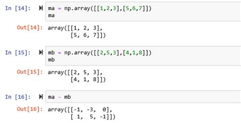 Matrix Addition And Subtraction In Python