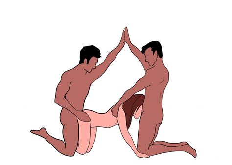 The Eiffel Tower Sex Position Threesome Sex Position V FOR VIBES