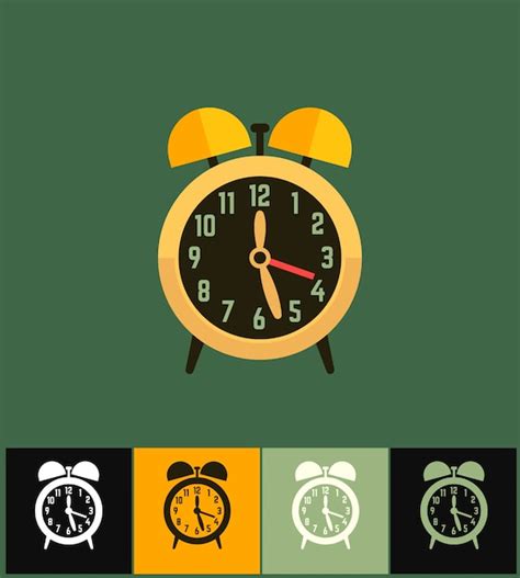 Premium Vector Clock Icon