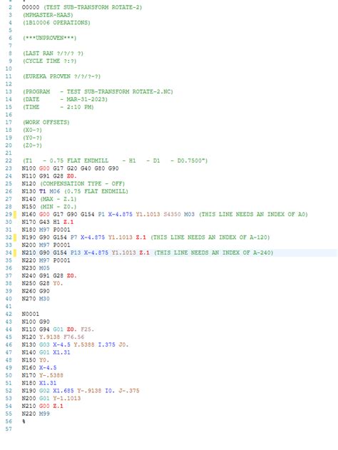 How To Get Transform Rotate To Post Out The Indexes When Using Sub