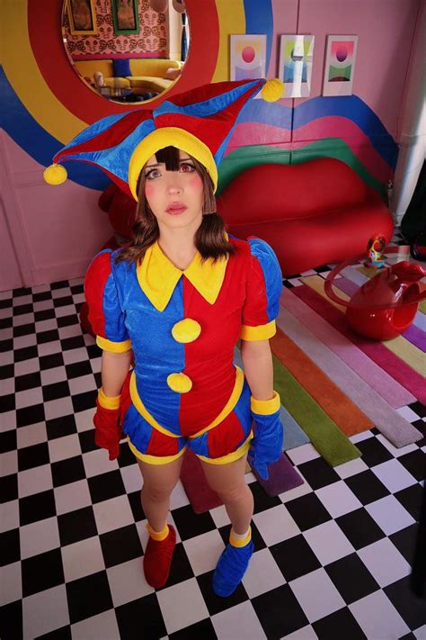 Tadc Pomni Cosplay Print Version 2 Etsy Uk