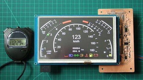 Winner Micro W806 Projects Digital Instrument Cluster Youtube