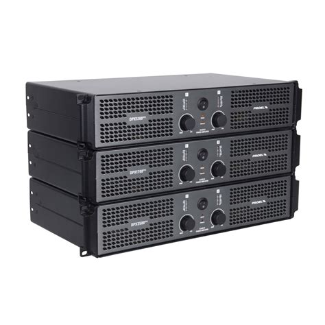 CLASS D POWER AMPLIFIER WITH SMPS AND PFC Proel Commercial Audio