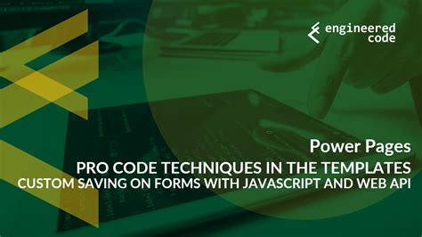 engineered code blog power pages pro code techniques in the