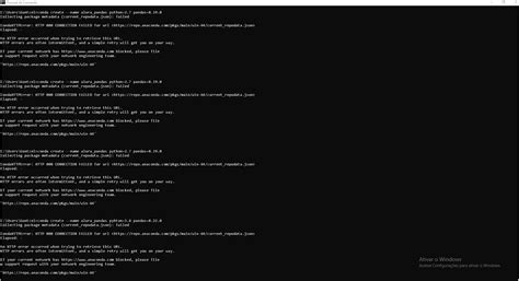 Erro Ao Iniciar O Anaconda Pelo Prompt Python Pandas Tratando E Analisando Dados Solucionado