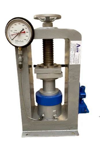 Analog Compression Testing Machine Kn For Laboratory Capacity Ton At Unit In