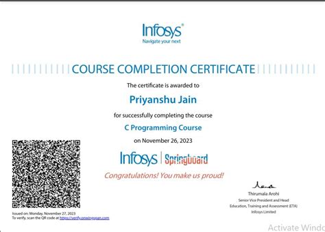 Priyanshu Jain On Linkedin Cprogramming Codingsuccess Certifiedcoder Codingcourse Coder