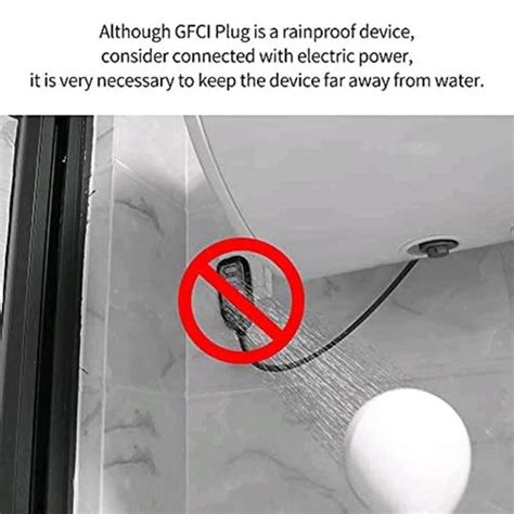 Gfci Replacement Plug Assembly 3 Prongs 15a 3 Wires With Ground Fault Circuit Interrupter Safety
