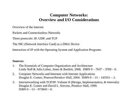 Computer Organization Overview And Io Considerations Cpsc 2105