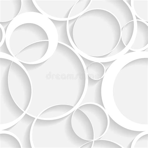 Seamless Circle Pattern Stock Vector Illustration Of Pattern 84988393