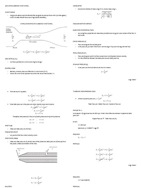 Aerodynamics Finals Lecture Pdf Pdf Airspeed Mach Number