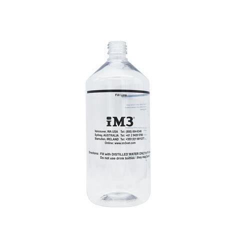 Water Bottle Complete 125l Clear