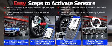 Xtool Tp150 Tpms Programming Tool Universal Tpms Relearn