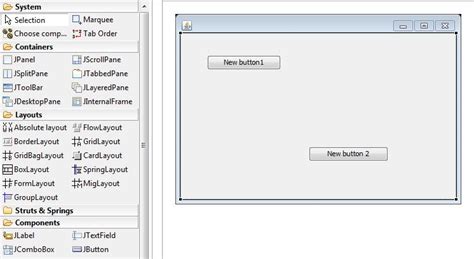 Design Java Ui Like Visual Basic Peacock Software
