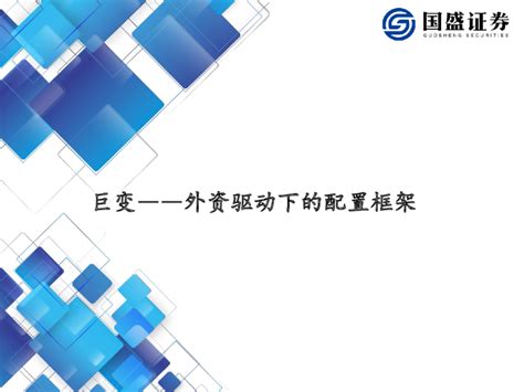 巨变：外资驱动下的配置框架