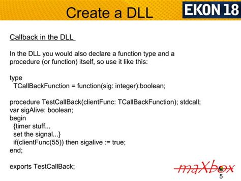 DLL Design With Building Blocks PPT
