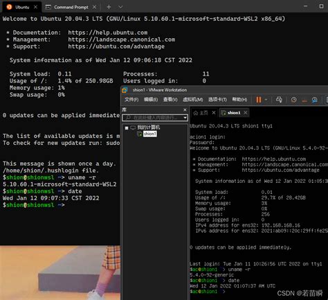 发现wsl（windows Subsystem For Linux）能和vmware虚拟机共存了虚拟机和wsl是不是不能同时开启 Csdn博客