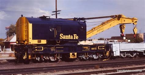 Trainwatchersjournal Rail Crane In Plain Sight Work Train Train Pictures Bnsf Railway