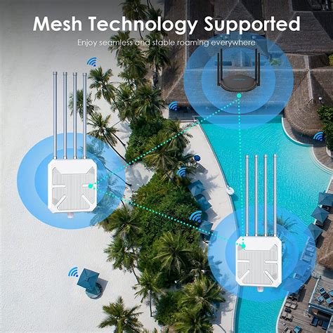 Wavlink Wn Hx Wifi Ax Dual Band Long Range Outdoor Wifi Extender Au Plug Alexnld Com