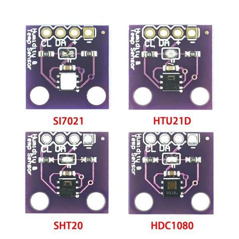 Hdc1080 Si7021 Sht20 Industrial High Precision Humidity Sensor With I2c Interface Gy 213v Si7021