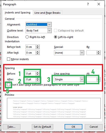 Bekerja Maksimal Dengan Spacing Di Ms Word