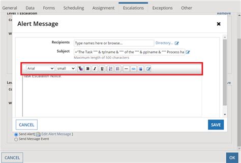 Kb 2282 Task Escalation Emails Show Html Code As Plain Text Appian Knowledge Base Support