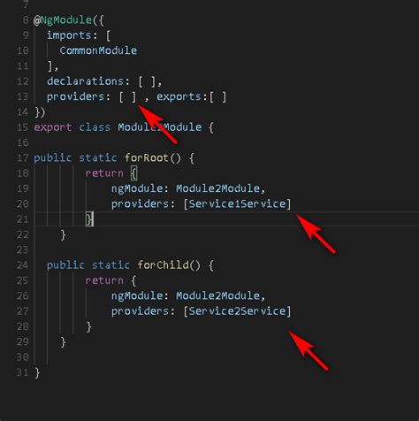 angular RouterModule forRoot ROUTES 대 RouterModule forChild ROUTES