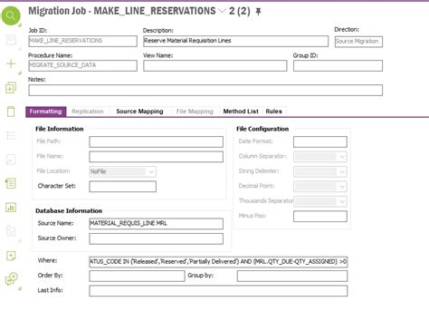 Make Line Reservations Migration Job Ifs Community