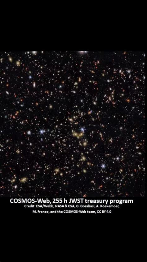 Cosmos Web Jwst Cosmic Origins Survey Album On Imgur