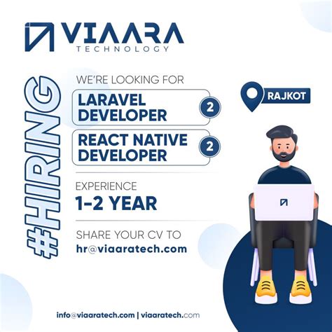 Viaaratech On Linkedin Hiring Laravelphp Phpdeveloper Laraveldeveloper