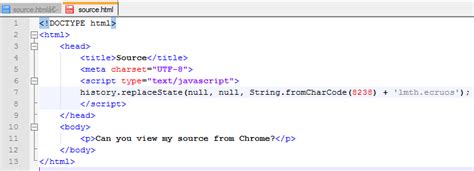 Exclusive Source Code Spoofing With Html5 And The Lro Character
