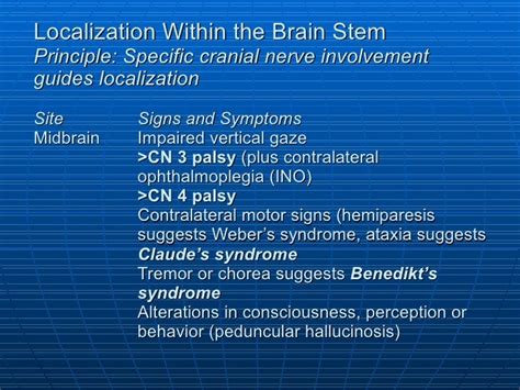 Localization In Clinical Neurology